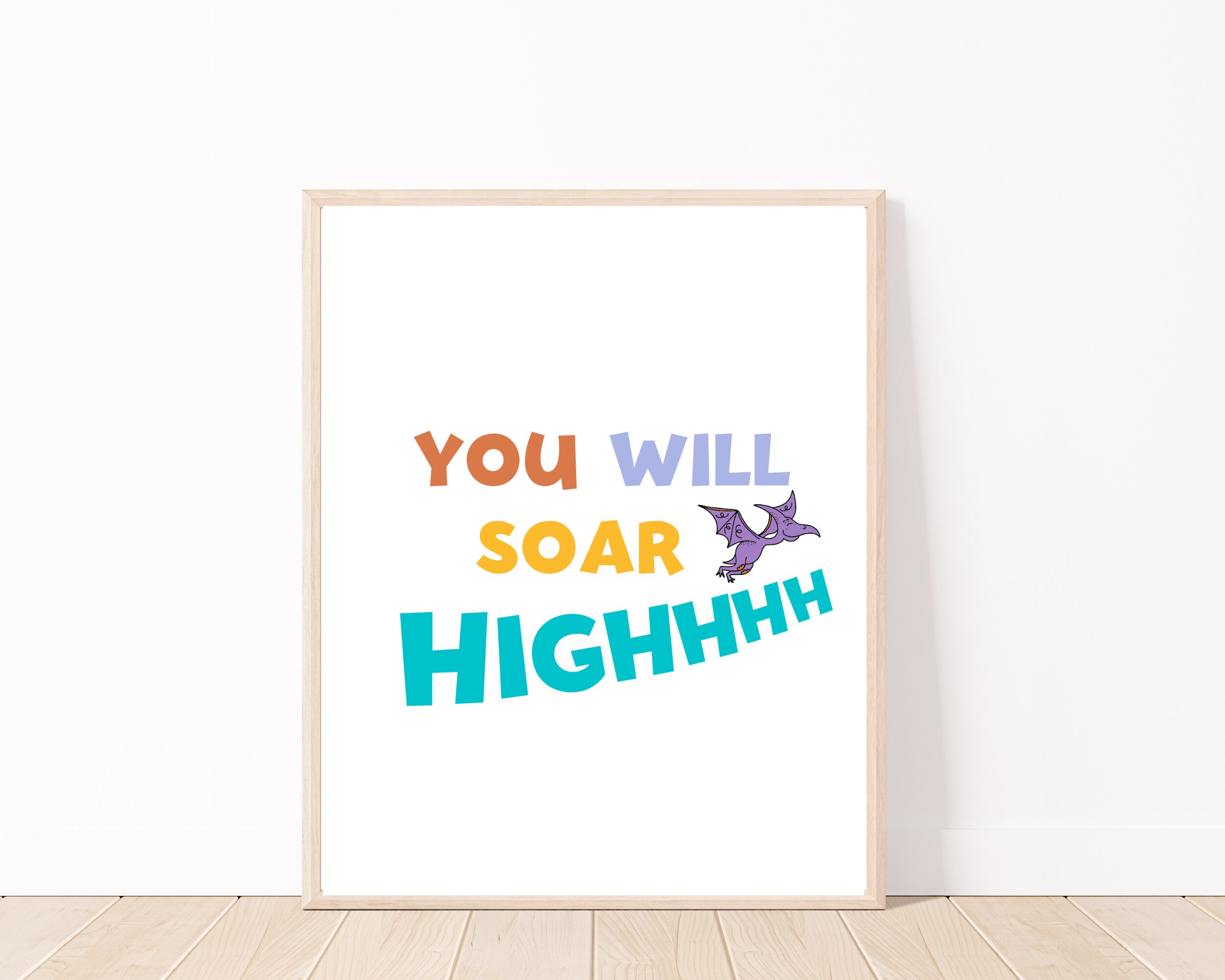 Speech Therapy Poster Digital Download, You Will Soar High Print ...