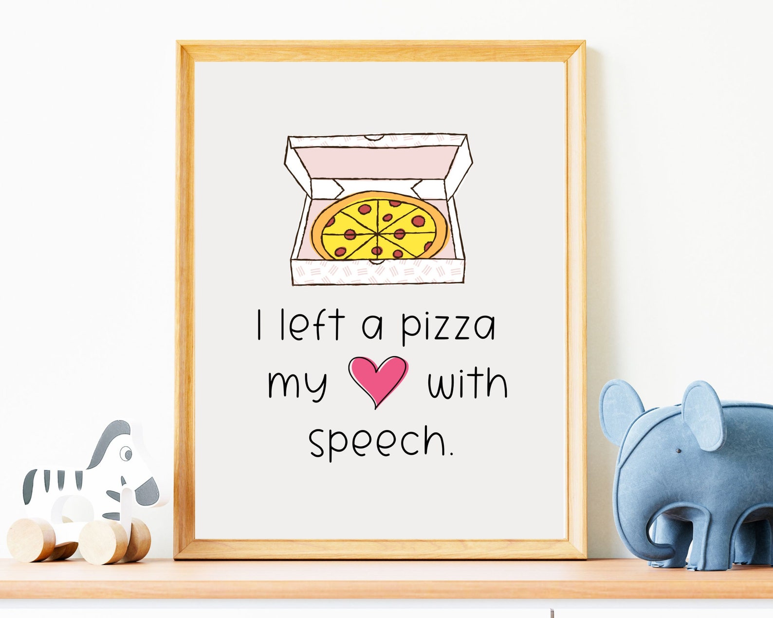 Speech Therapy Poster Digital Download, Speech Therapy Puns, SLP Poster ...