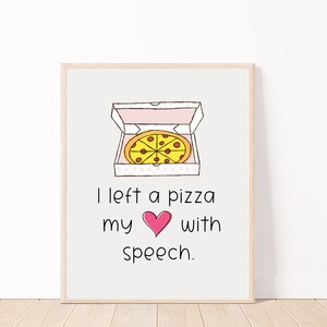 Speech Therapy Poster Digital Download, Speech Therapy Puns, SLP Poster ...