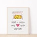 Speech Therapy Poster Digital Download, Speech Therapy Puns, SLP Poster ...