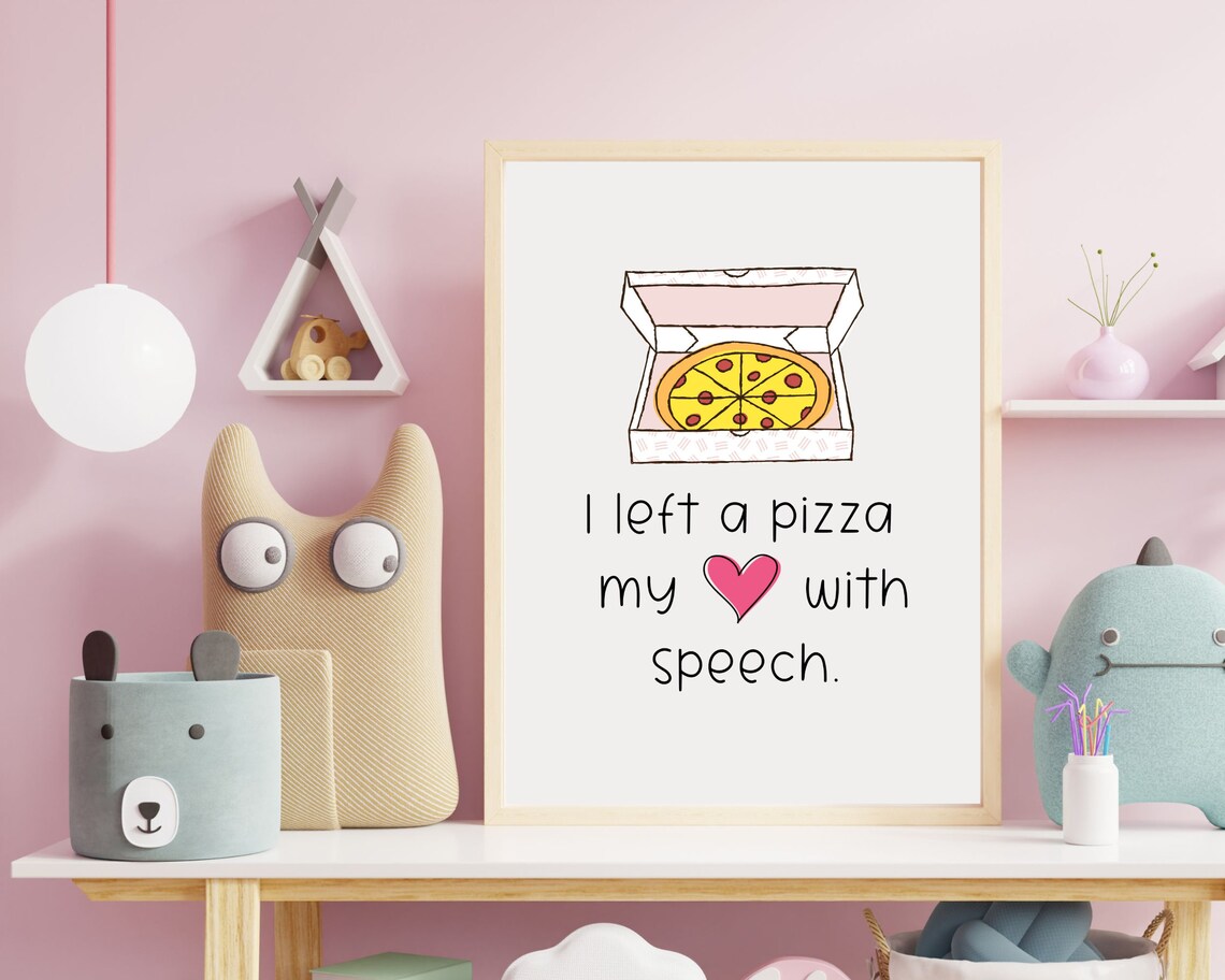 Speech Therapy Poster Digital Download, Speech Therapy Puns, SLP Poster ...