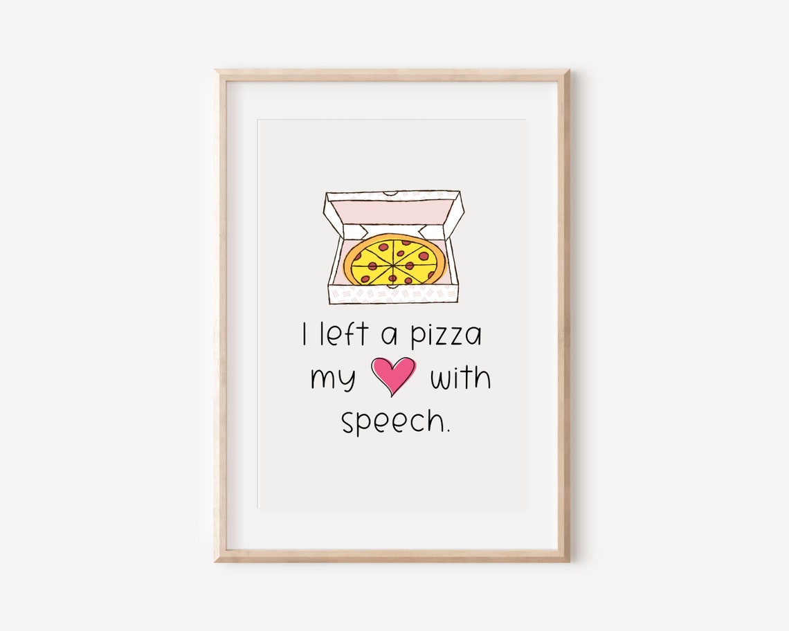 Speech Therapy Poster Digital Download, Speech Therapy Puns, SLP Poster ...