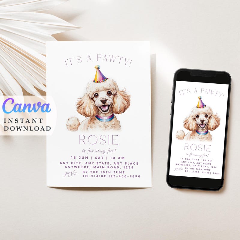 Poodle Party - Etsy