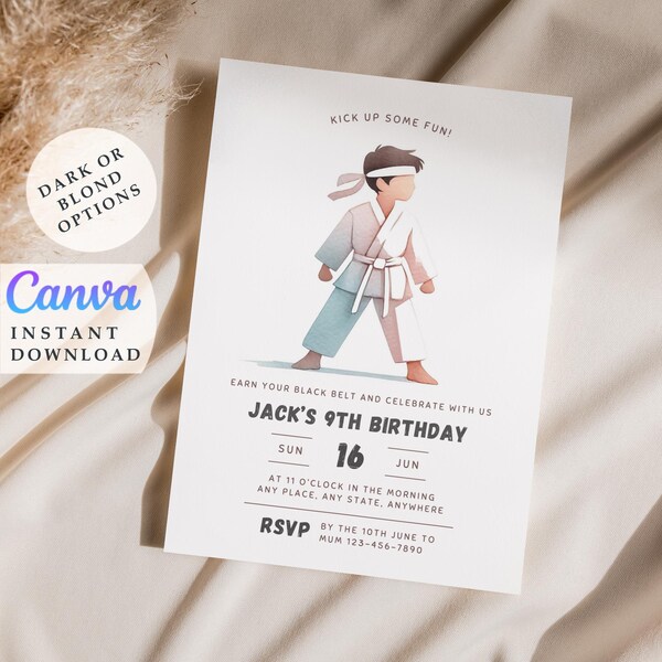 Karate Kid Party - Etsy