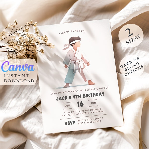 Karate Kid Party - Etsy