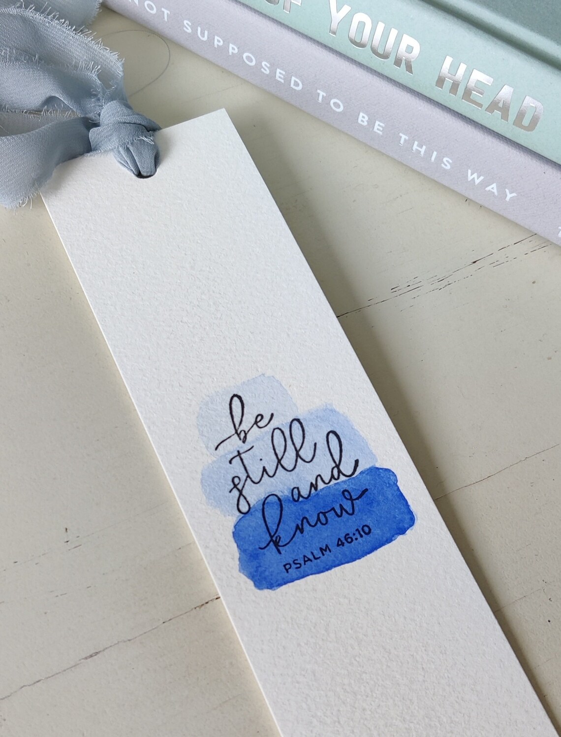 Be Still and Know Bible Verse Bookmark, Christian Bookmarks for Women ...