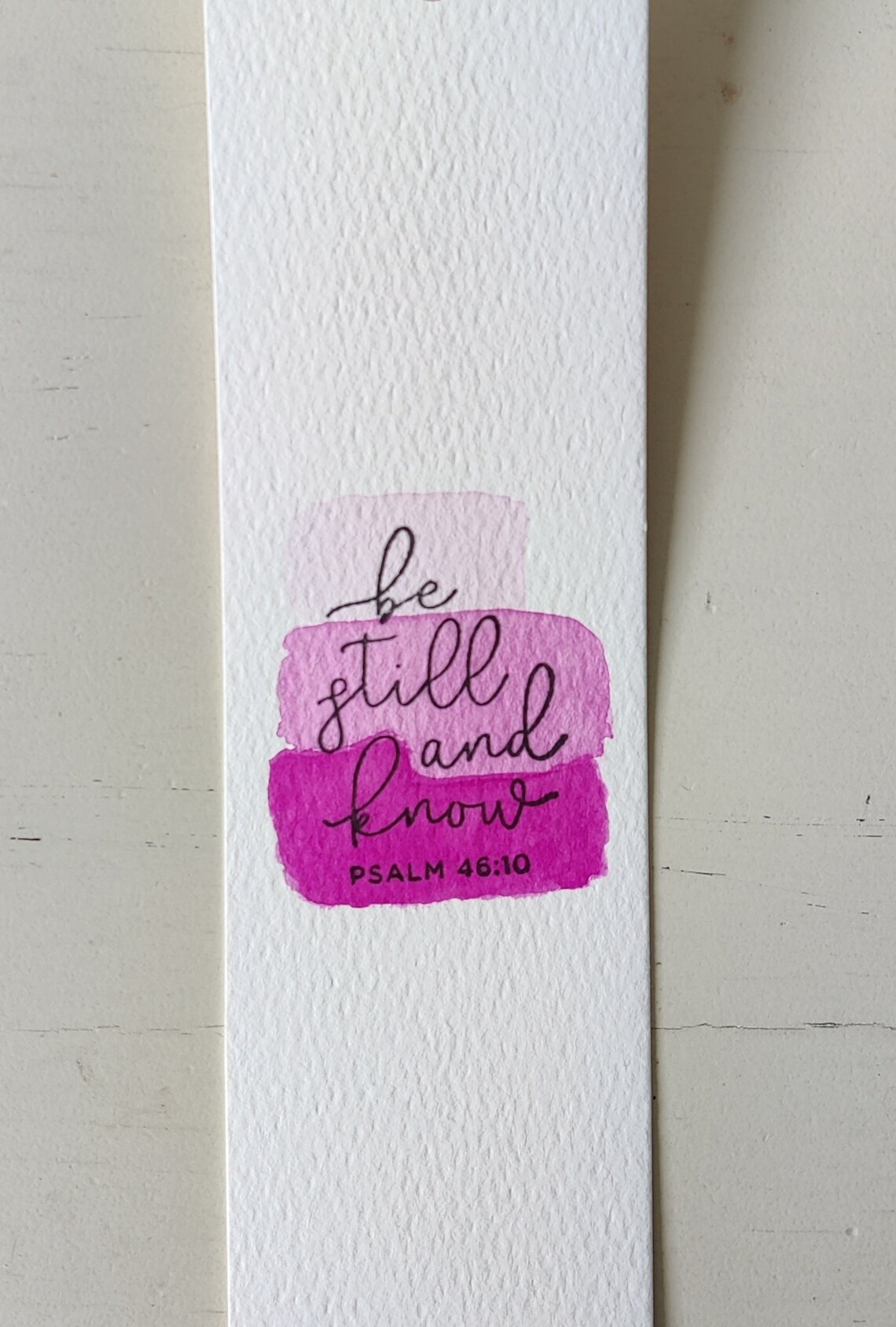 Be Still and Know Bible Verse Bookmark, Christian Bookmarks for Women ...