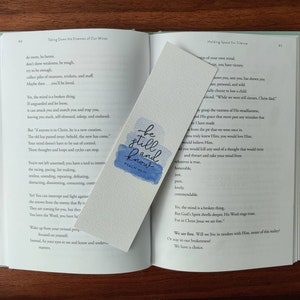 Be Still and Know Bible Verse Bookmark Christian Bookmarks - Etsy