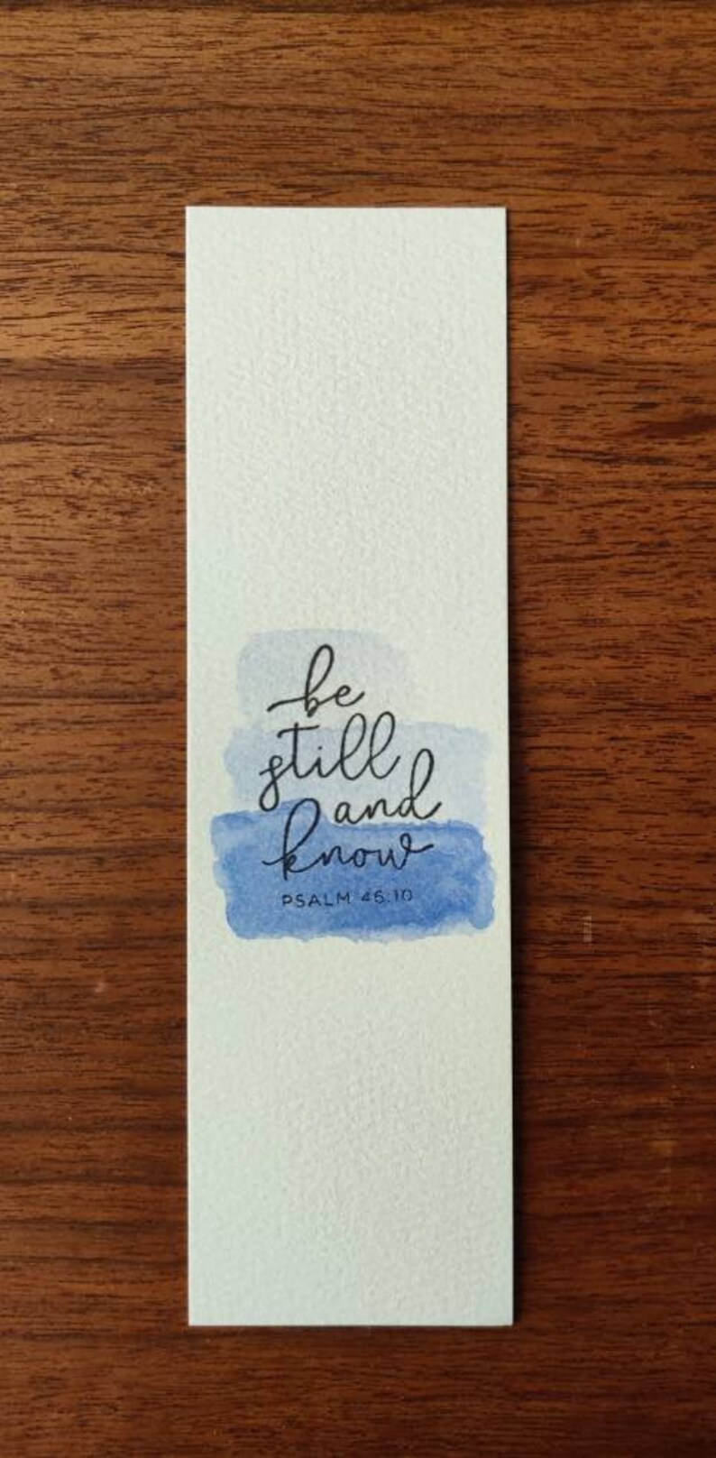 Be Still and Know Bible Verse Bookmark Christian Bookmarks - Etsy