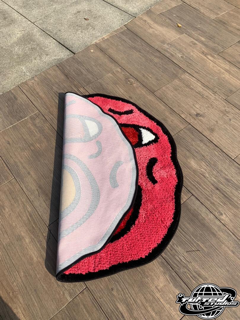 Tufted Cherry Bomb Rug Custom Rug Handmade Tufted Rug - Etsy Australia