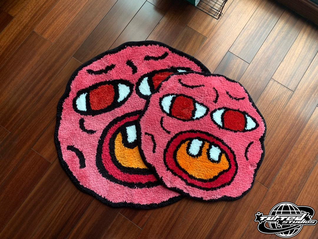 Tufted Cherry Bomb Rug Custom Rug Handmade Tufted Rug - Etsy Australia