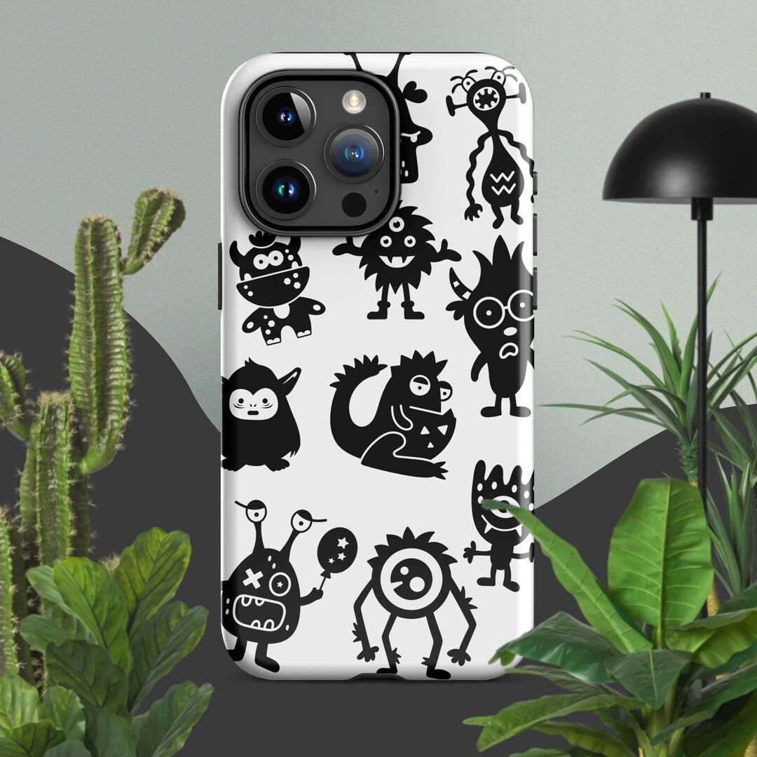 Iphone® Cases Tough Case for Iphone® Monsters Monster Phone Case Funny ...