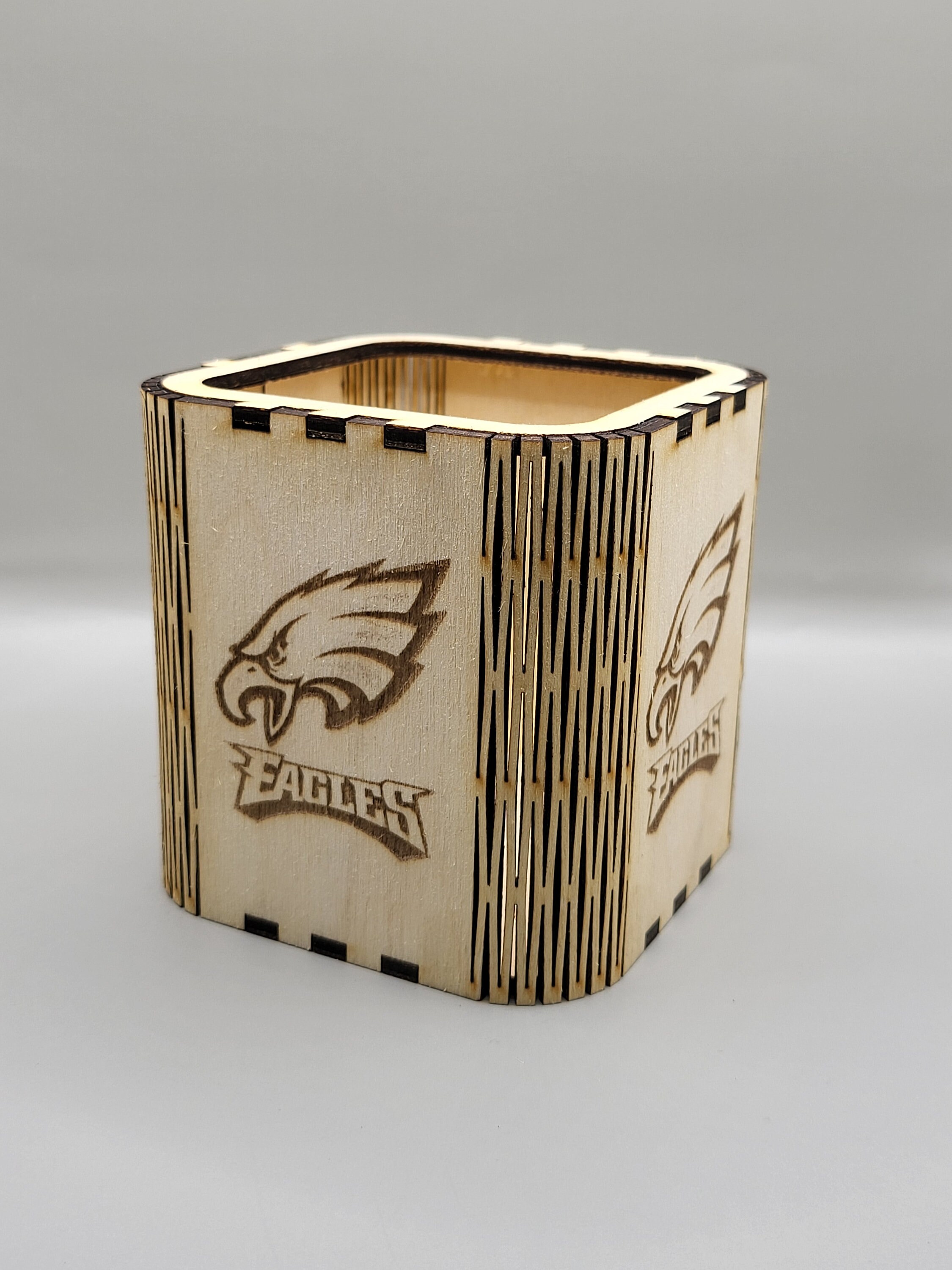 Eagles Laser Cut/engraved Pen Holder - Etsy