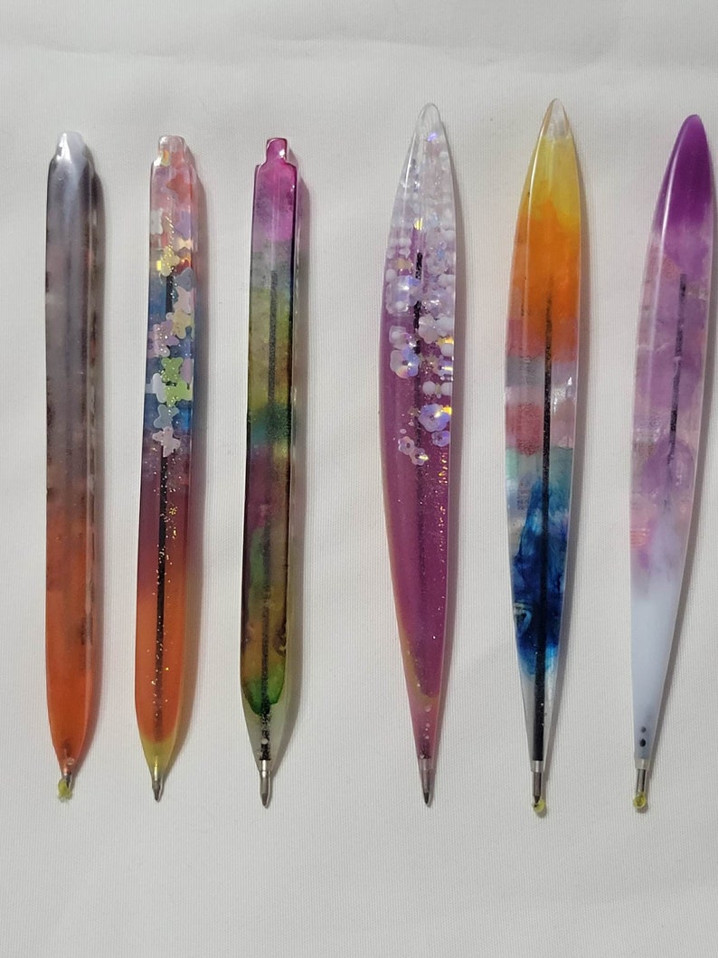 Unique Resin Pens Handmade Pens - Etsy