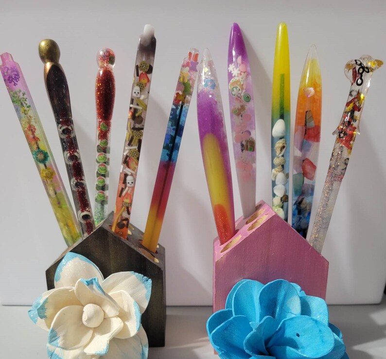 Unique Resin Pens Handmade Pens - Etsy