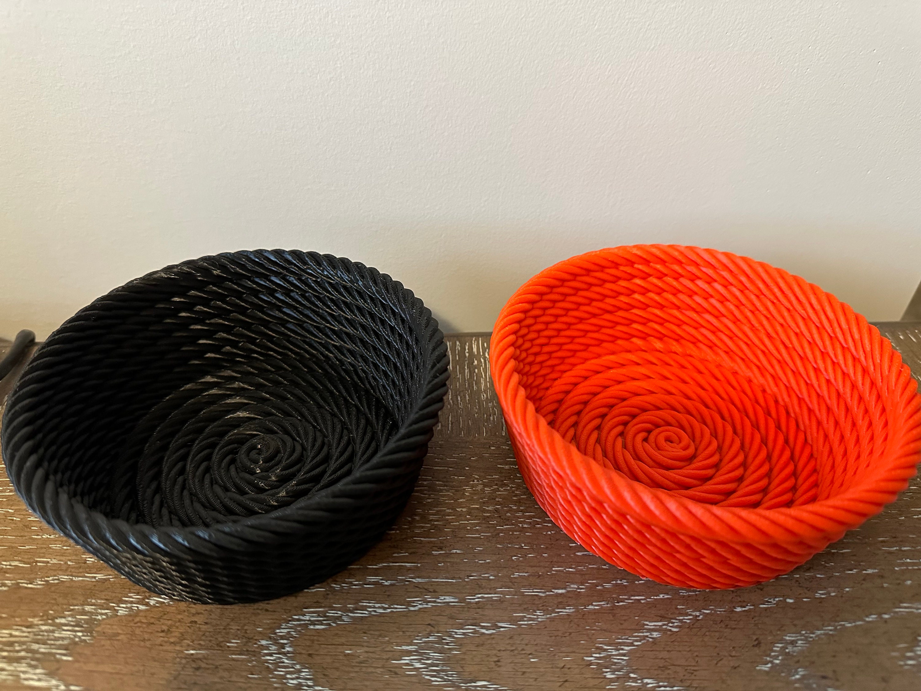 3D Printed Rope Bowl - Etsy