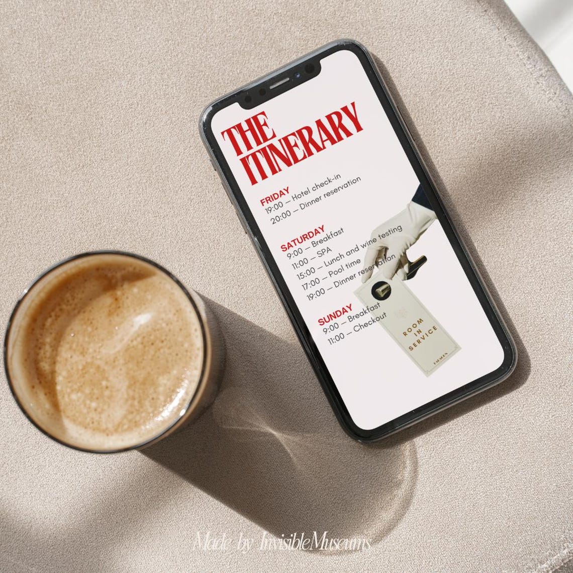 Digital Birthday Weekend Itinerary, Girls Weekend Itinerary, Travel ...