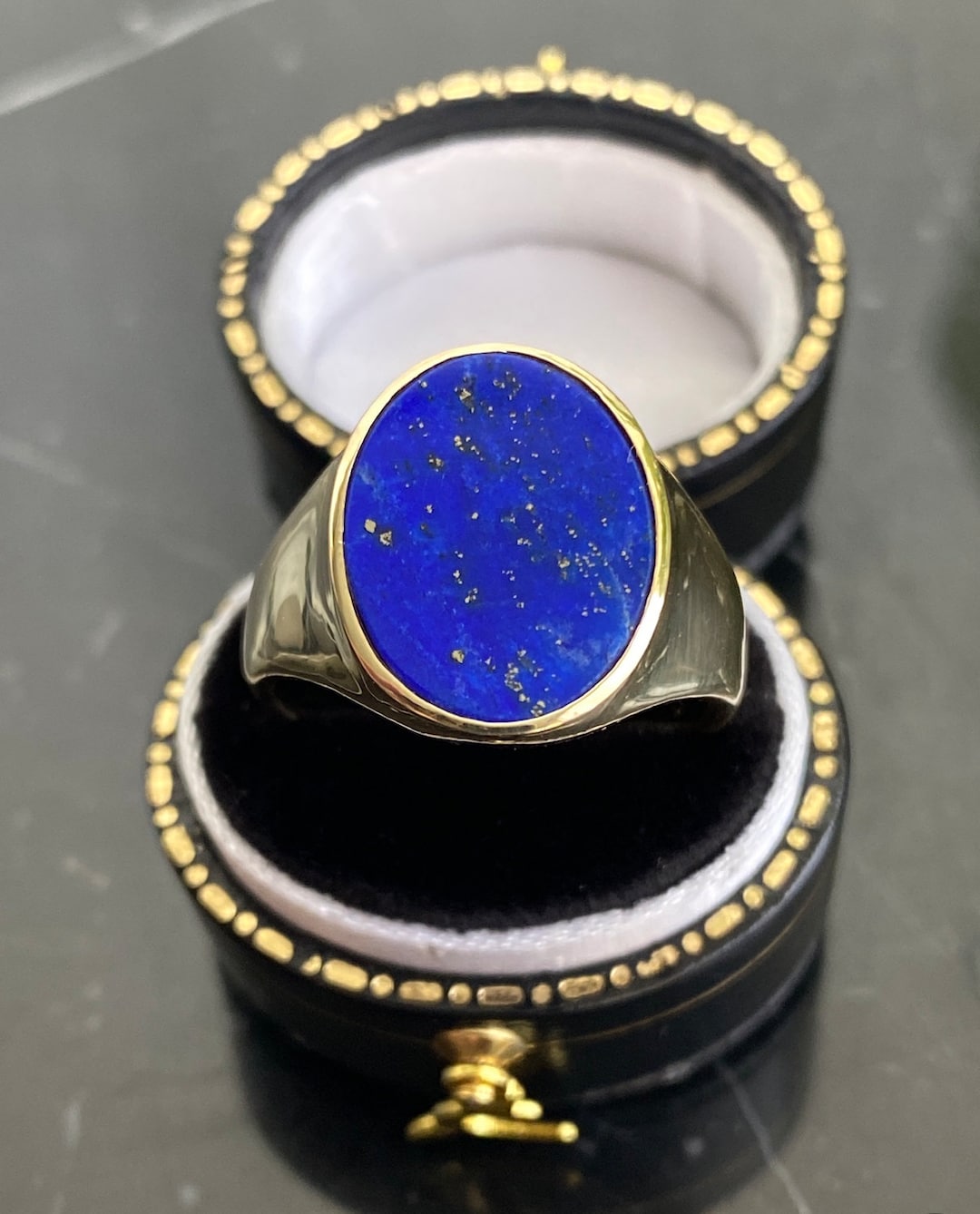 Lapis Lazuli Signet Ring, Signet Ring, Mens Ring, Mens Signet Ring ...