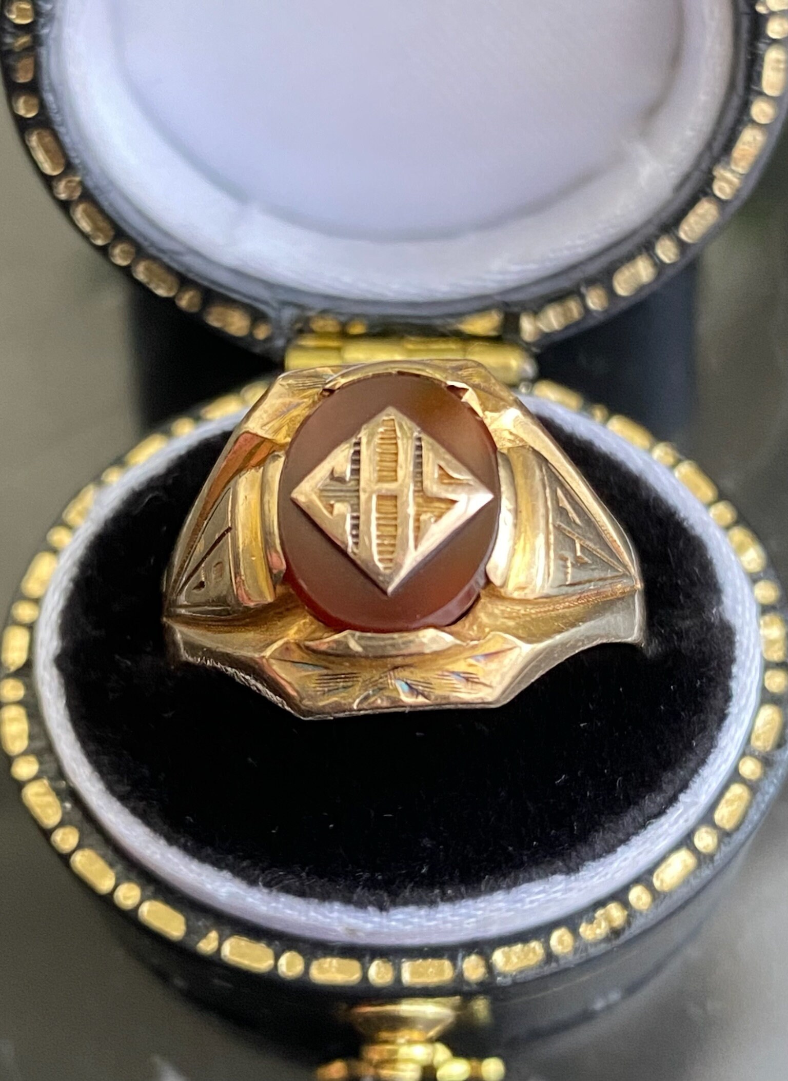 Vintage Class Ring, Antique Class Ring, Class Ring, 1920 Class Ring ...