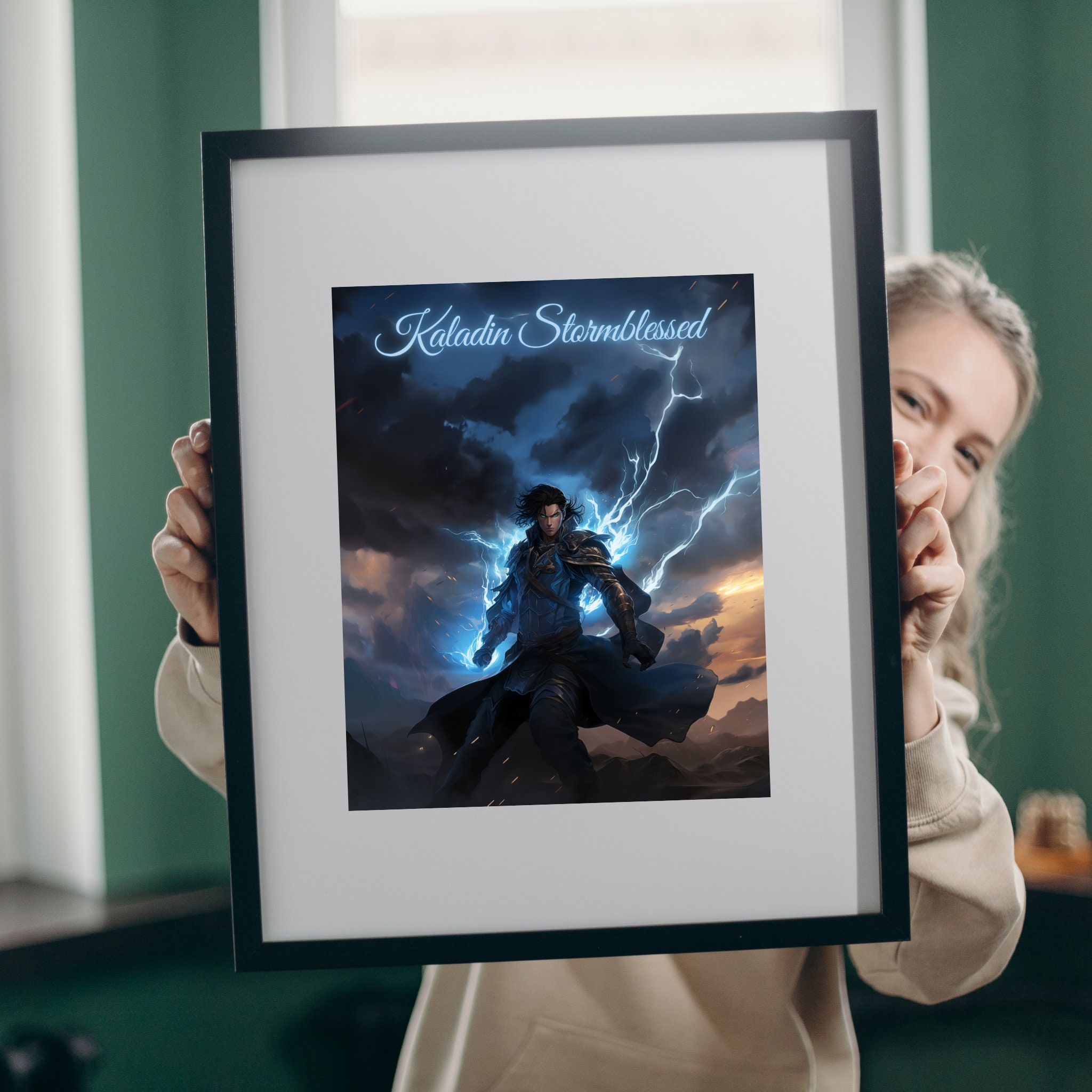 Kaladin Stormblessed Poster | Fanart | Brandon Sanderson | the Way of ...