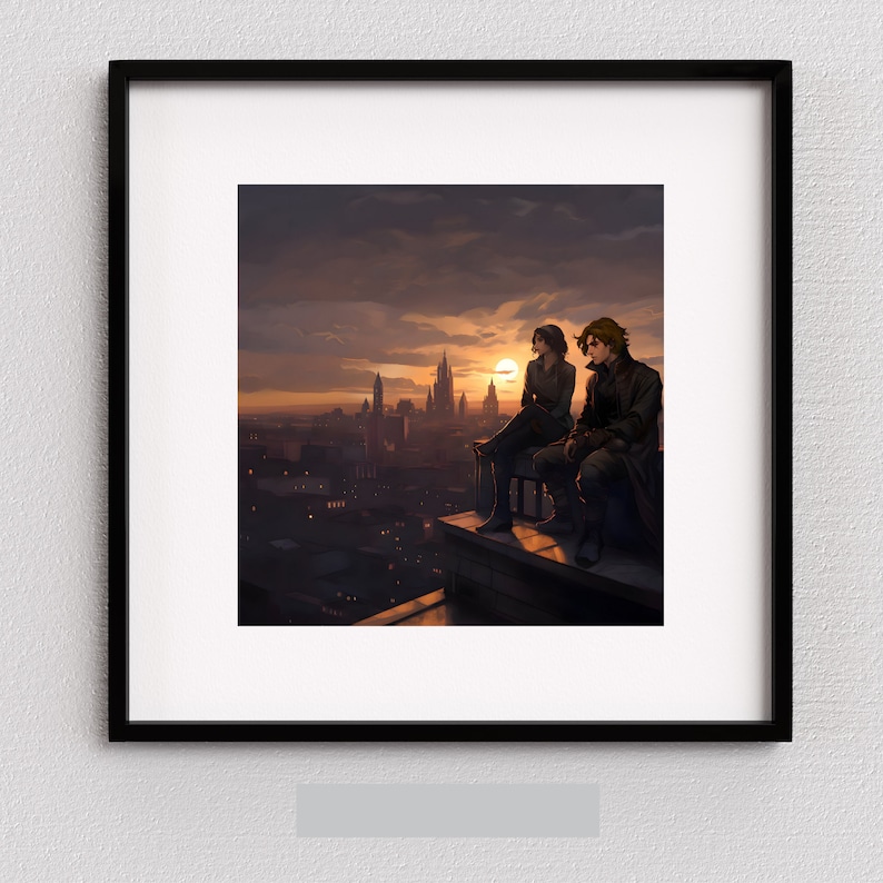 Vin and Kelsier Poster | Fanart | Brandon Sanderson | Mistborn ...