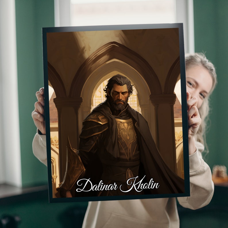 Dalinar Kholin Poster | Fanart | Brandon Sanderson | the Way of Kings ...