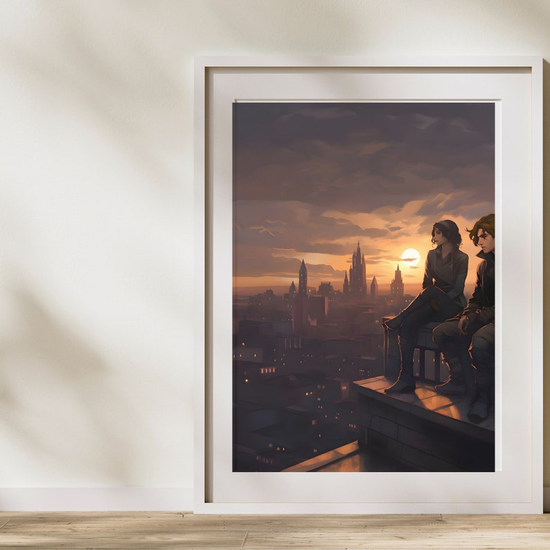 Vin and Kelsier Poster | Fanart | Brandon Sanderson | Mistborn ...