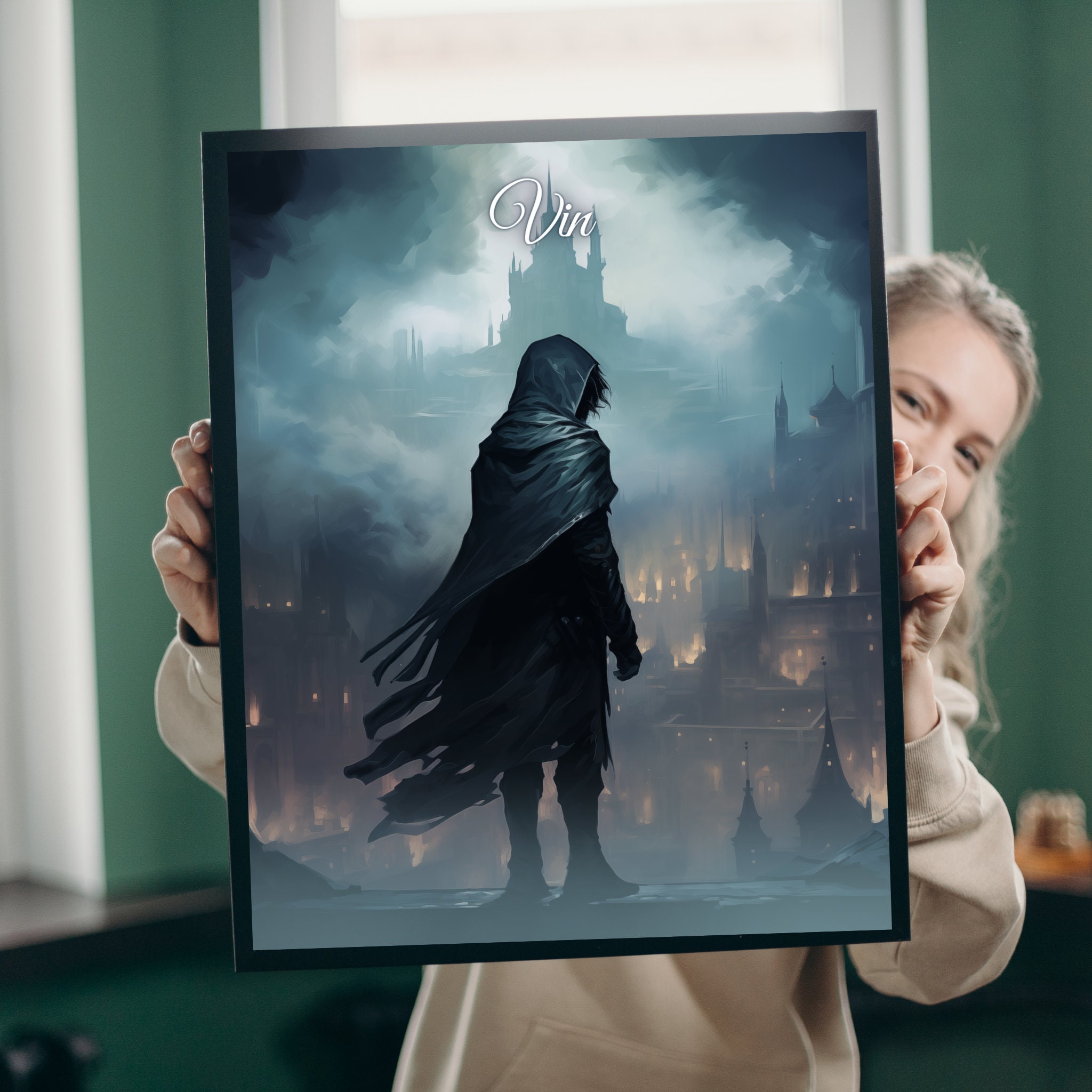 Vin Venture Poster | Fanart | Brandon Sanderson | Mistborn | Cosmere ...