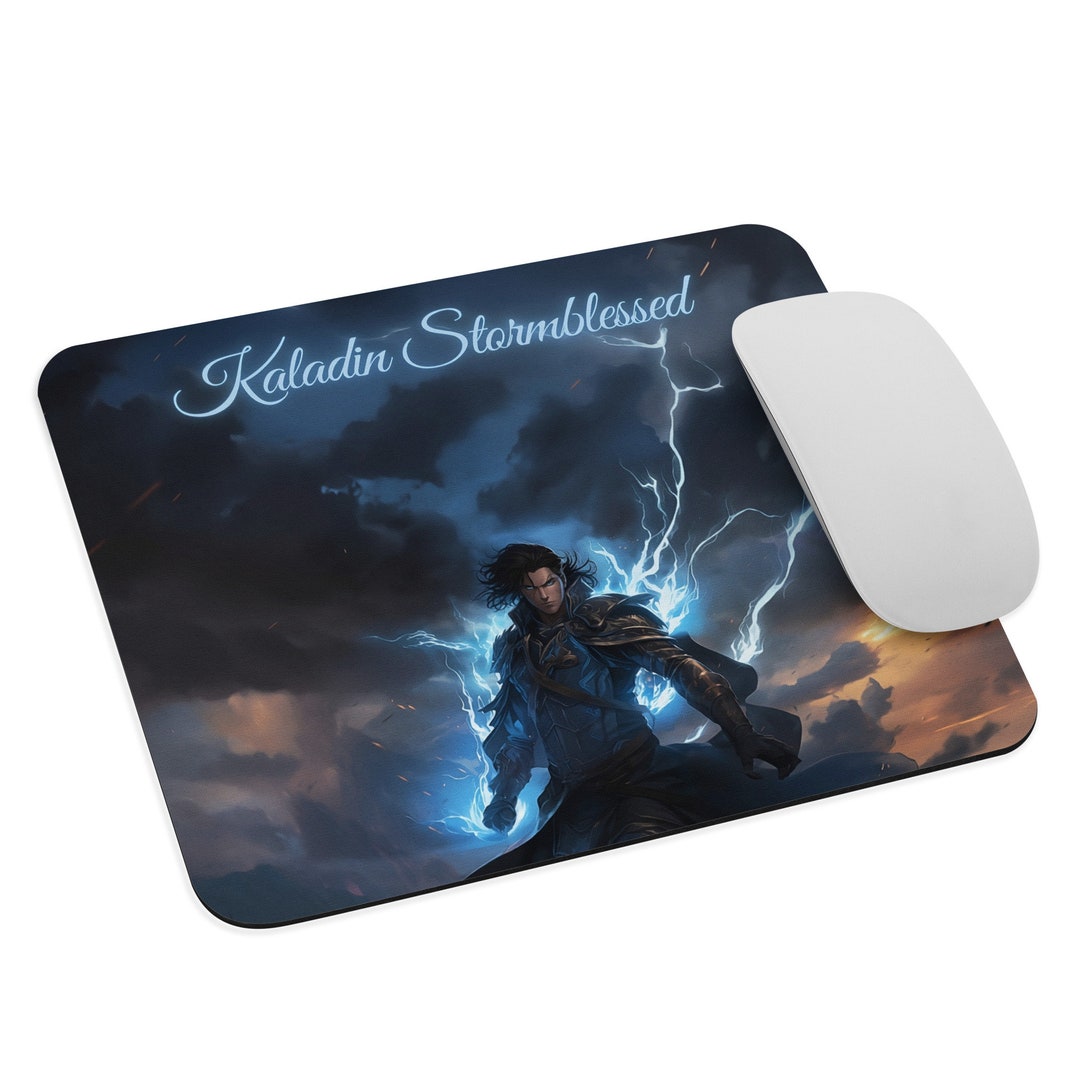 Kaladin Mouse Pad | Cosmere Art | Brandon Sanderson Print | Mistborn ...