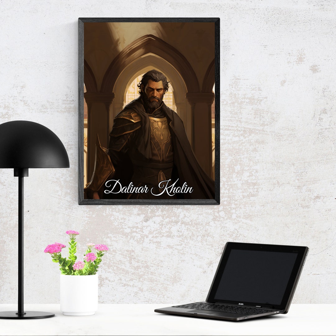 Dalinar Kholin Poster | Fanart | Brandon Sanderson | the Way of Kings ...