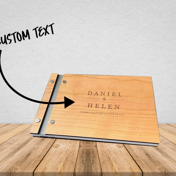 Wooden Book Cover - Etsy