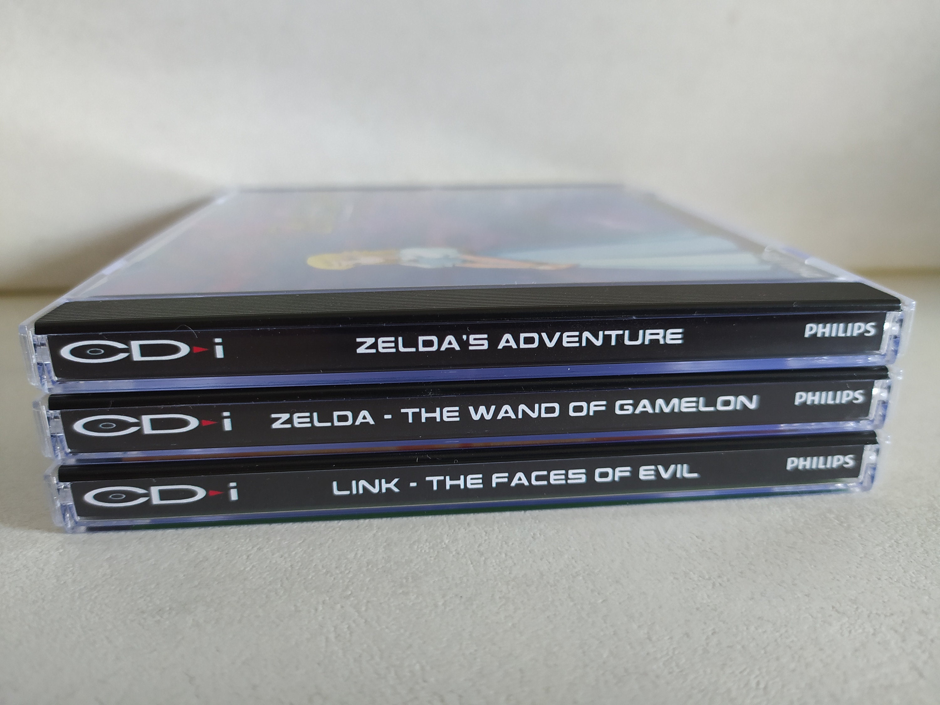Zelda Trilogy Philips CD-I Repro ZELDA CDI Faces of Evil Wand of ...