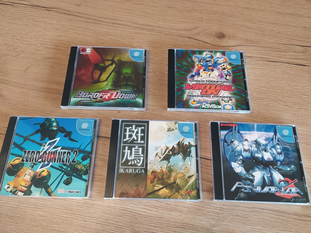 Sega DREAMCAST Replacement Case and Disc Ikaruga Zero Gunner 2 - Etsy