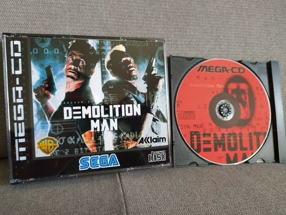 Demolition Man Sega Mega-CD version PAL EURO Conversion / - Etsy France