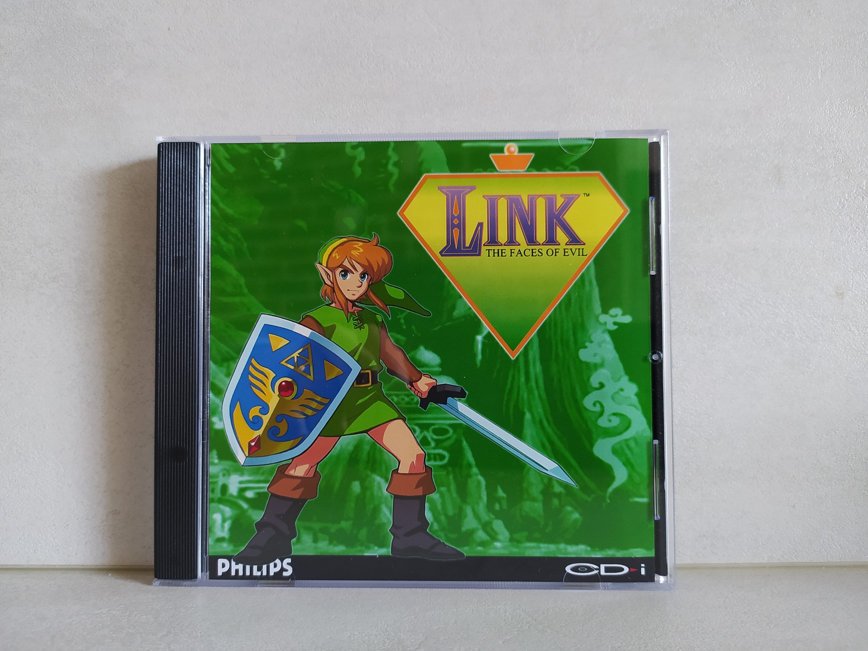 Zelda Trilogy Philips CD-I Repro ZELDA CDI Faces of Evil Wand of ...