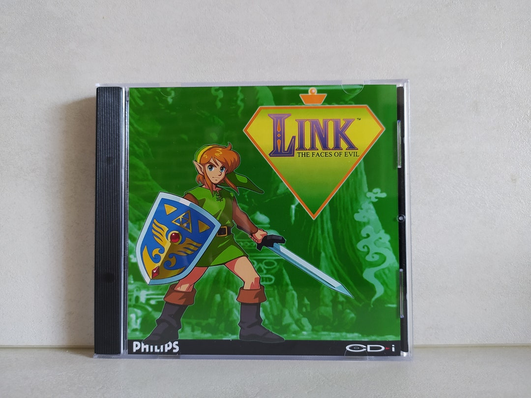 Link - Faces of Evil Philips CD-I Repro (ZELDA CDI) - Etsy