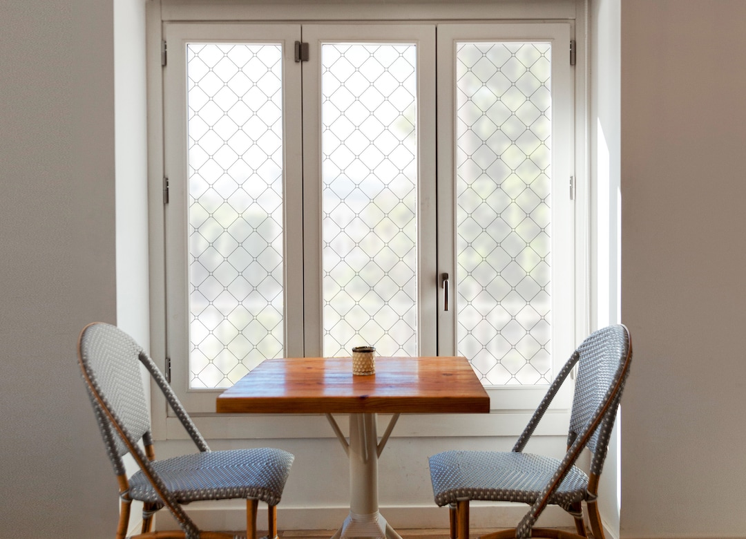 Cubes Privacy Window Film, Matte Sandblasting Glass Film - Etsy