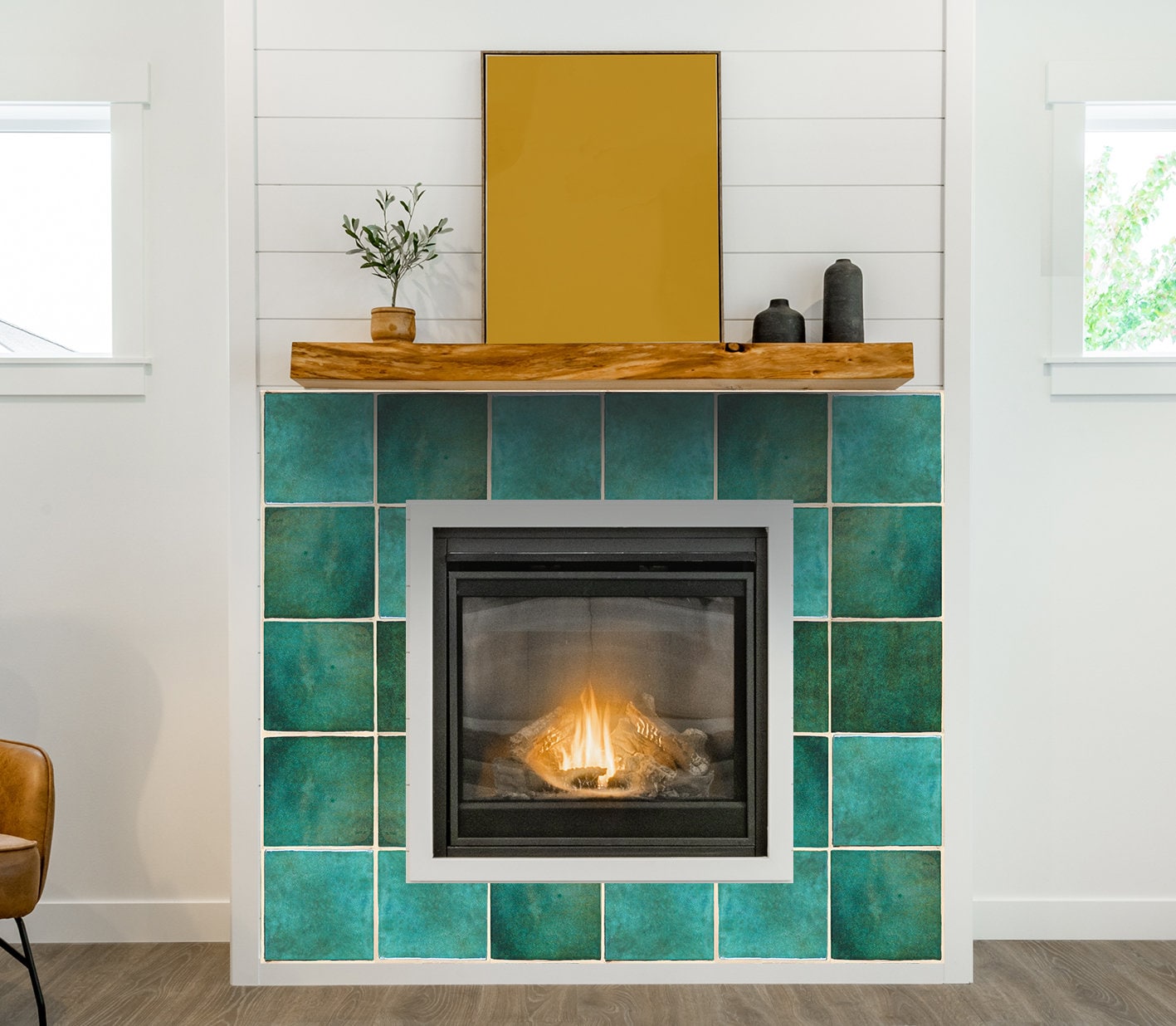 Emerald Marble Tile Stickers: Kitchen & Fireplace Decals - Etsy