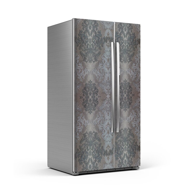 Fridge Door Sticker, Refrigerator Decal, Vinyl Wrap, Self Adhesive ...