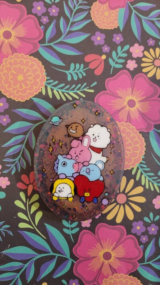 Bts Characters Hand Mirrors - Etsy