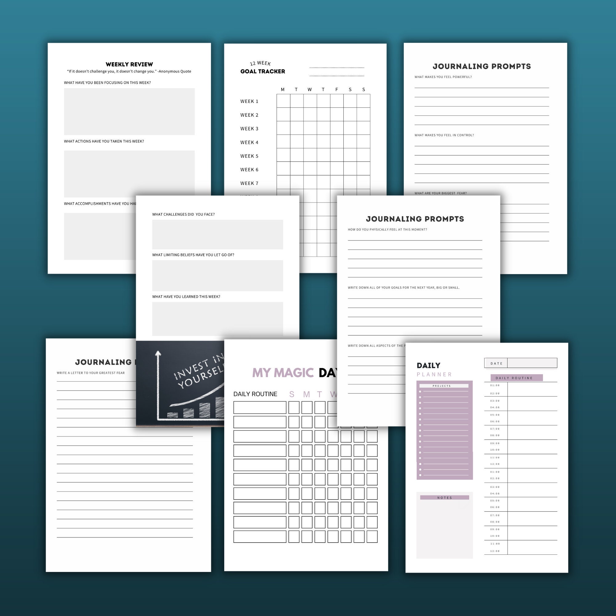 Ultimate Life Planner, Life Planner Digital, Printable Life Plan - Etsy