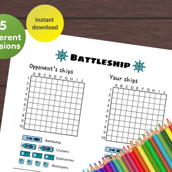 Battleship Party - Etsy