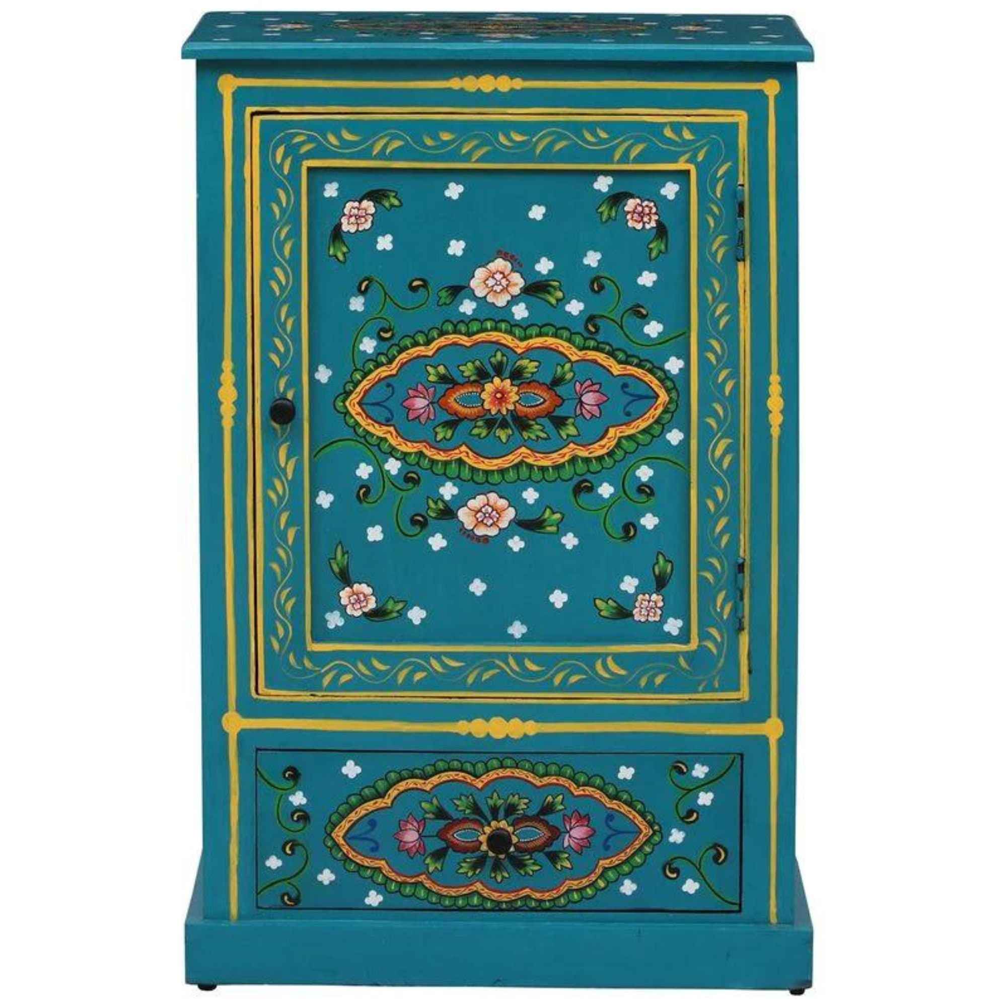 Wooden Beautiful Painted Bedside-table for Home-innovation - Etsy