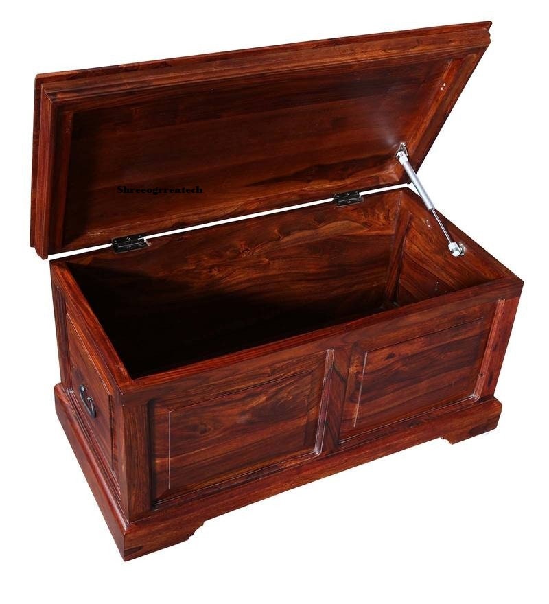Handicraft Coffee Table, Wooden Trunk Box, Indian Dowry Box for Wedding ...