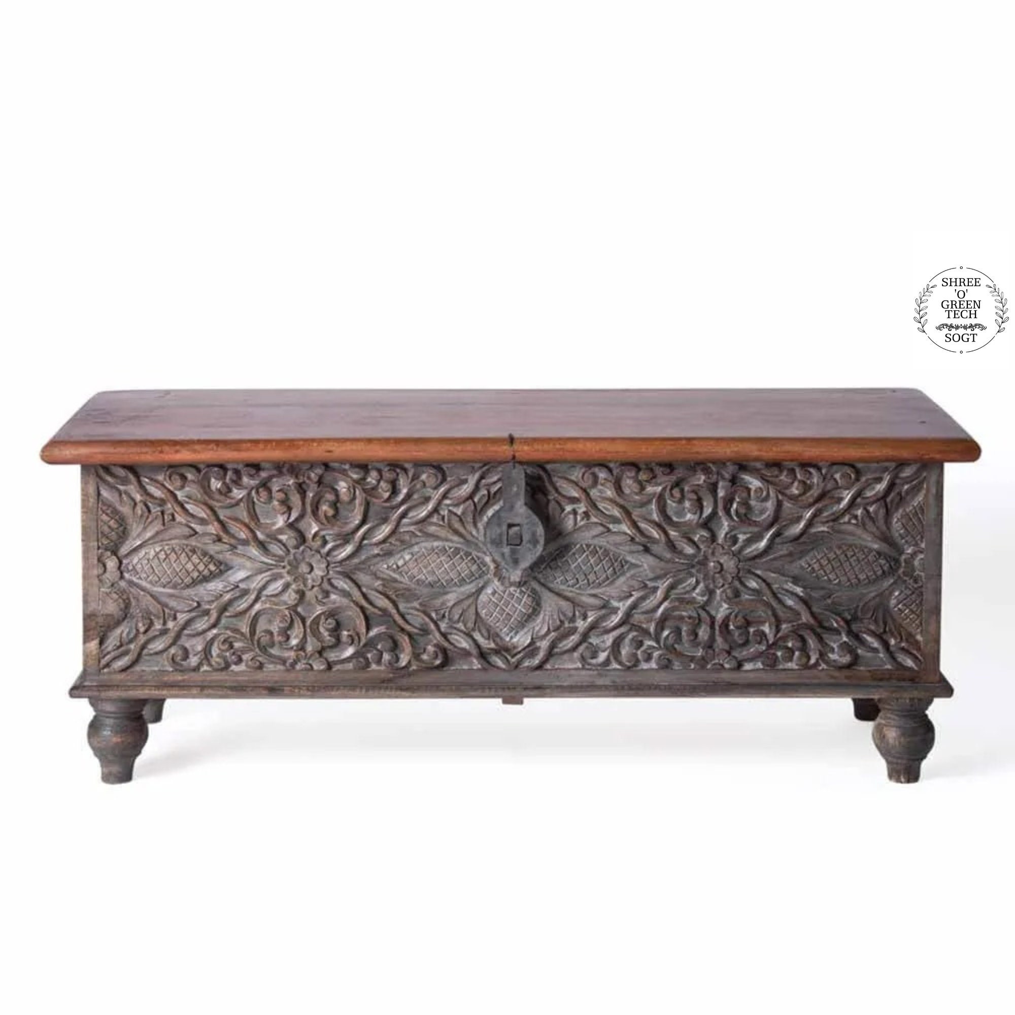 Handcrafted Wooden Storage Trunk Box,customizable Wooden Keepsake Box ...