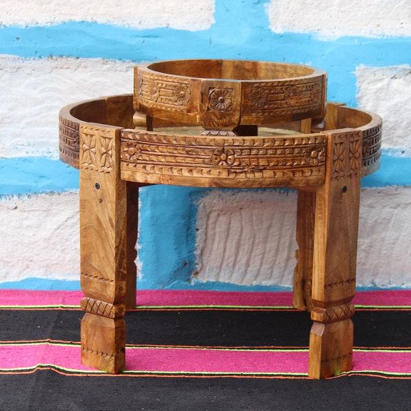 Indian Mango Wood Table - Etsy