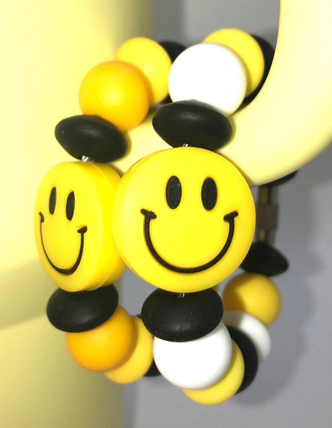 Yellow Smiley Face Stanley Tumbler Charm Tumbler Accessories Stanley ...