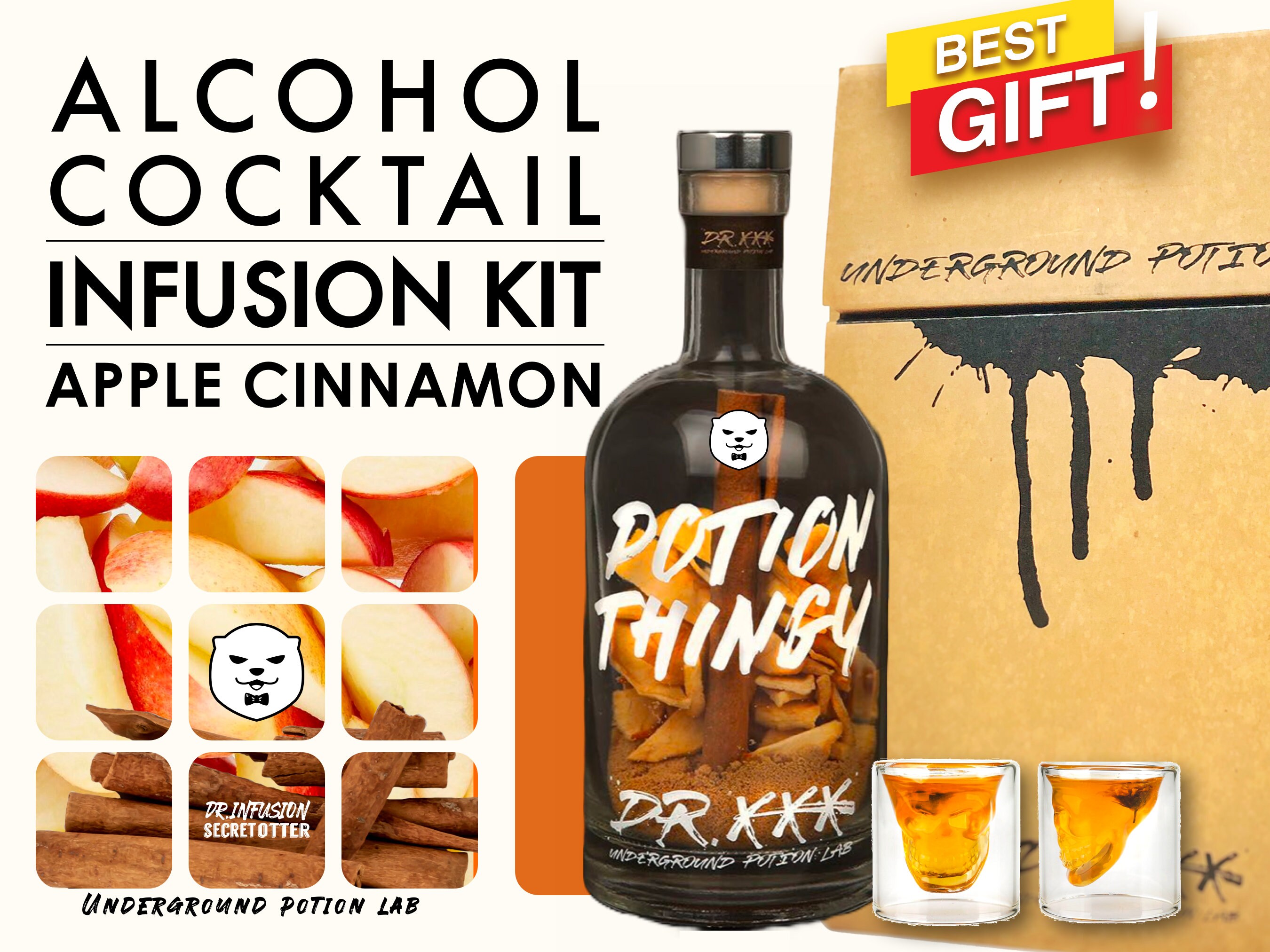 Alcohol Cocktail Infusion Gift Kit for Friends Corporate Gift - Etsy