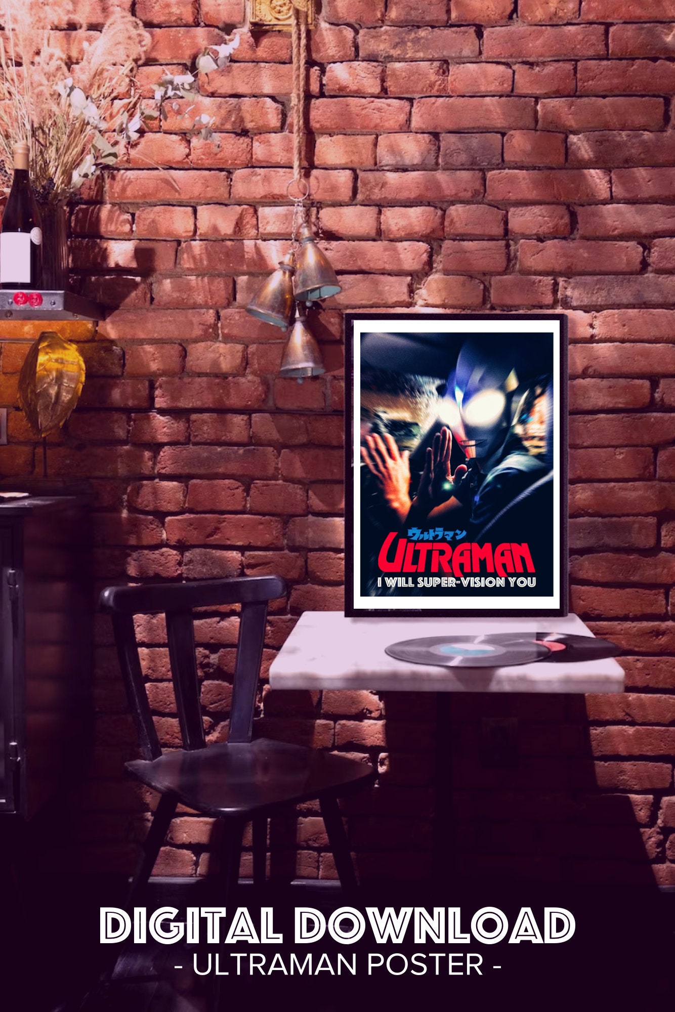 The Ultimate Ultraman Tiga Poster - Pop Culture Style With Cheeky Pun ...