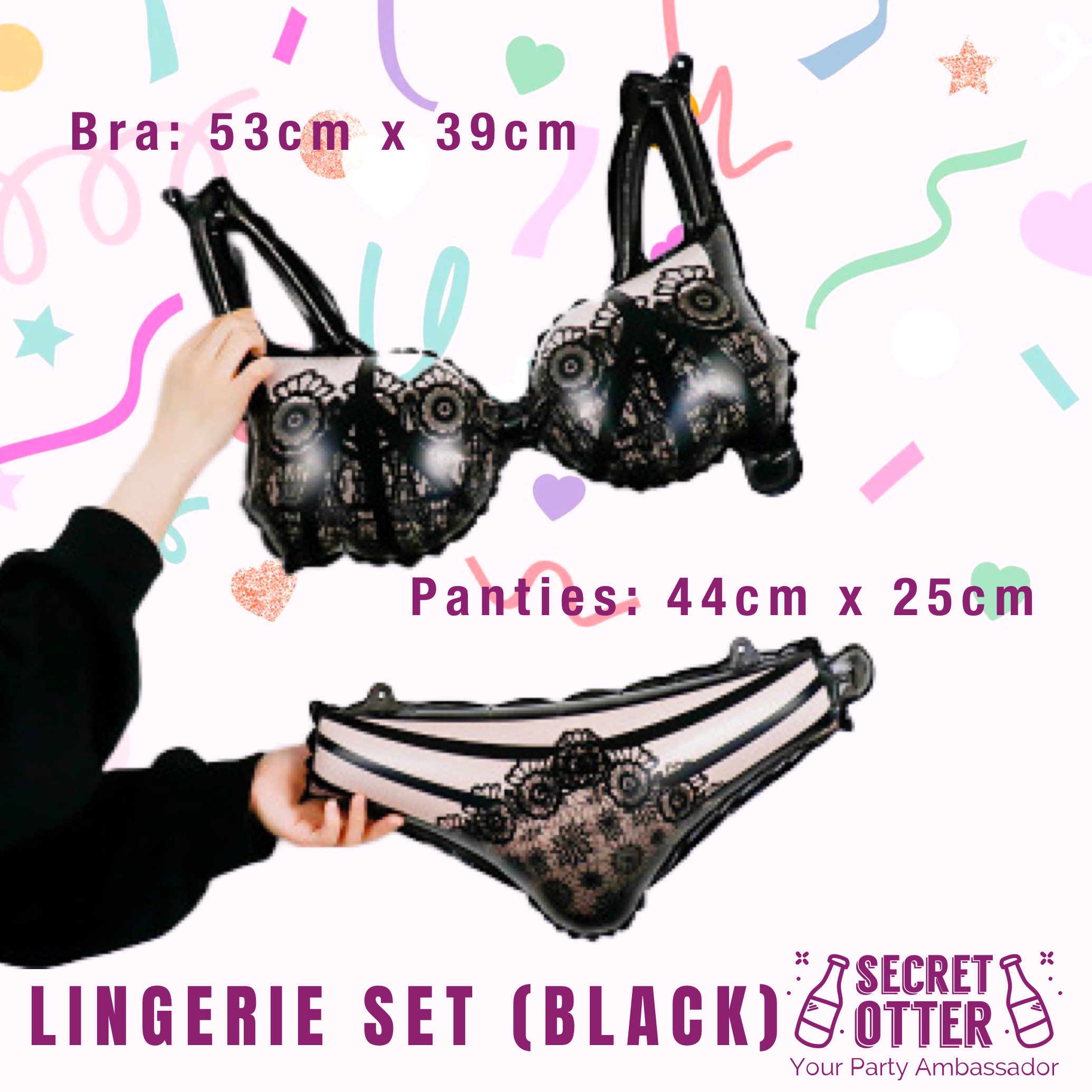 Sexy Lingerie Shape Foil Inflatables Balloon for Bachelor/bachelorette ...